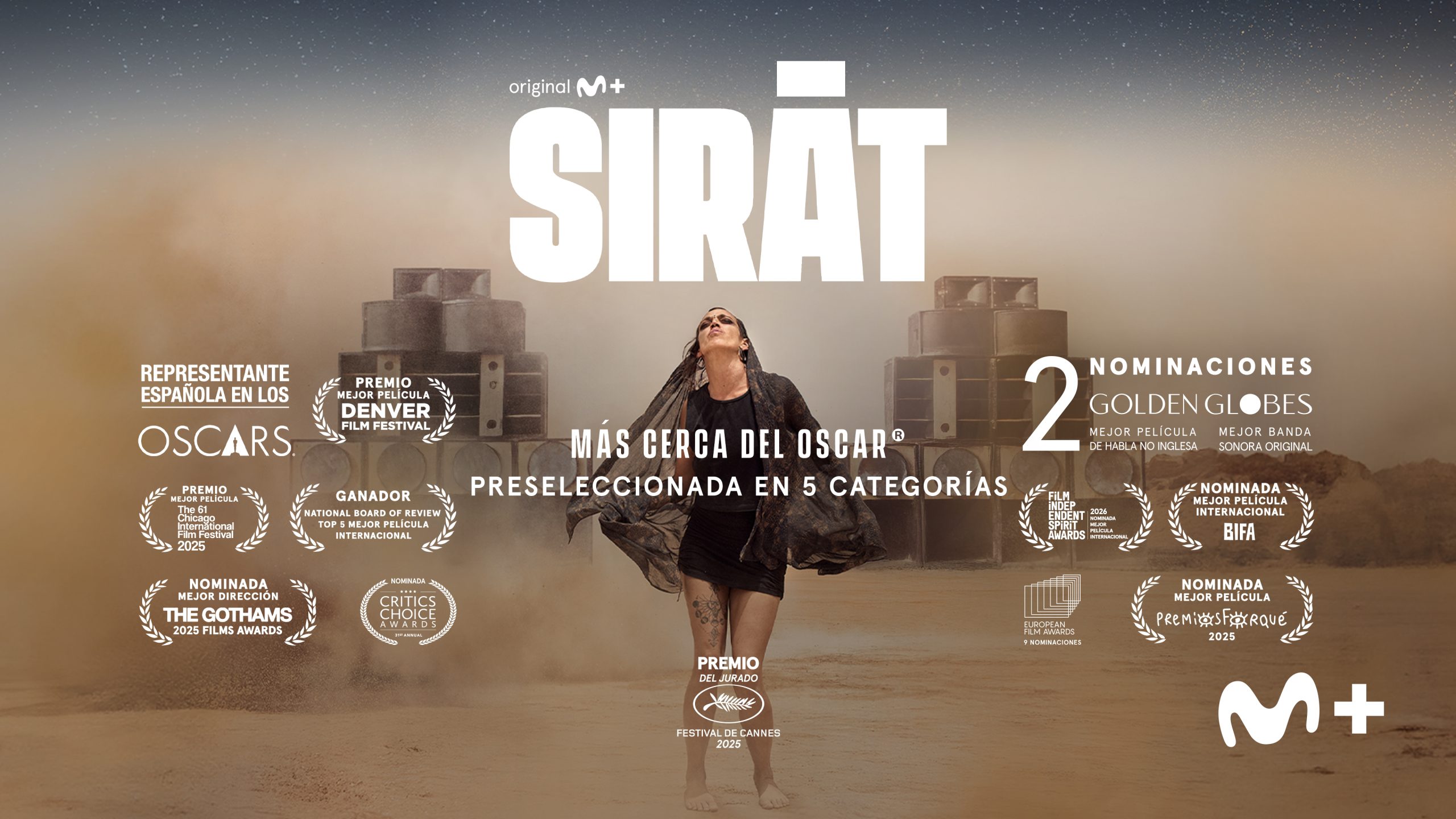 ‘Sirat’ logra un hito histórico en su carrera hacia los Oscar® tras ser ...