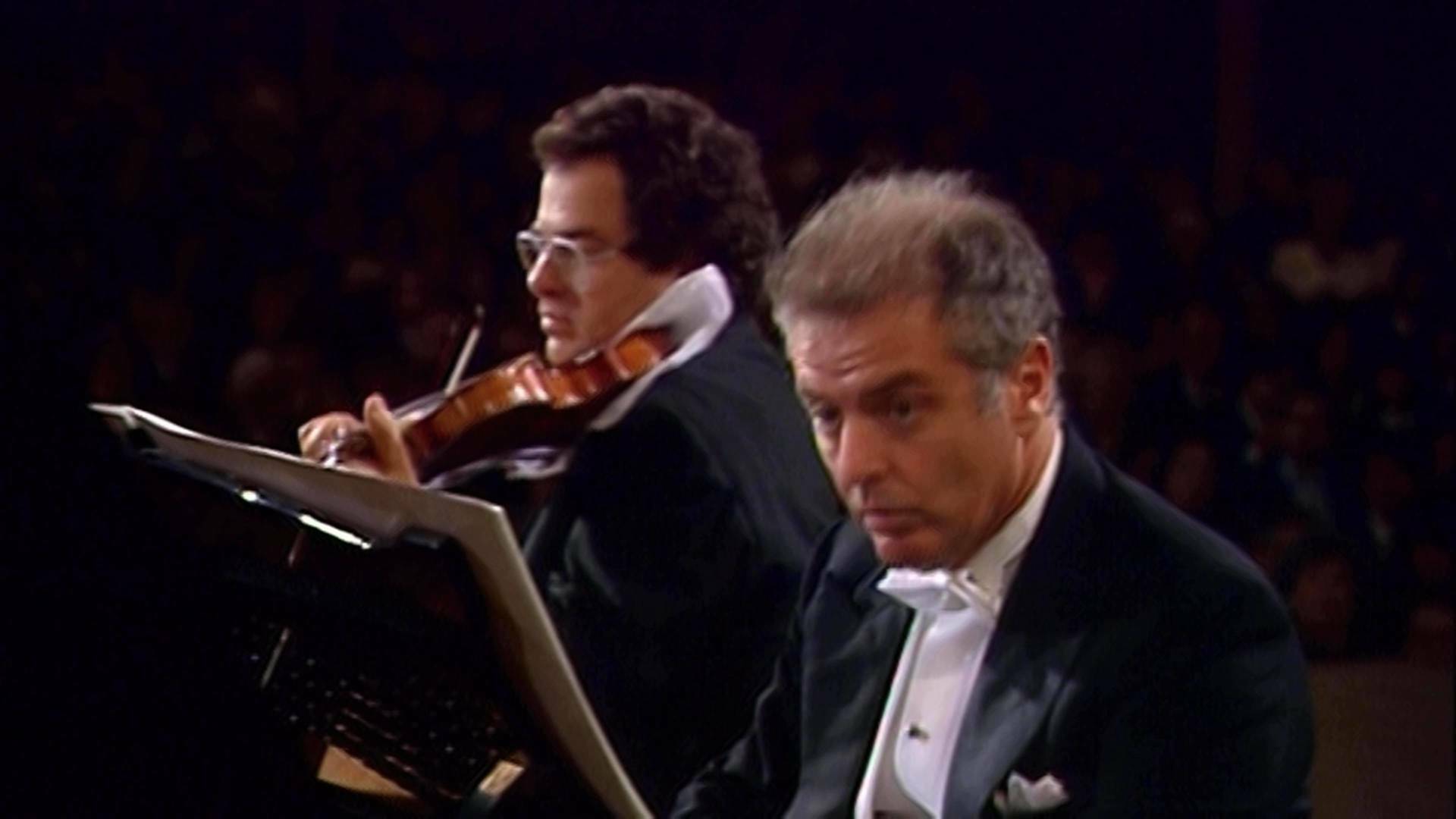 Brahms : Sonata para violín n.º 2 en La mayor op. 100 - Itzhak Perlman Daniel Barenboim (1989 ...